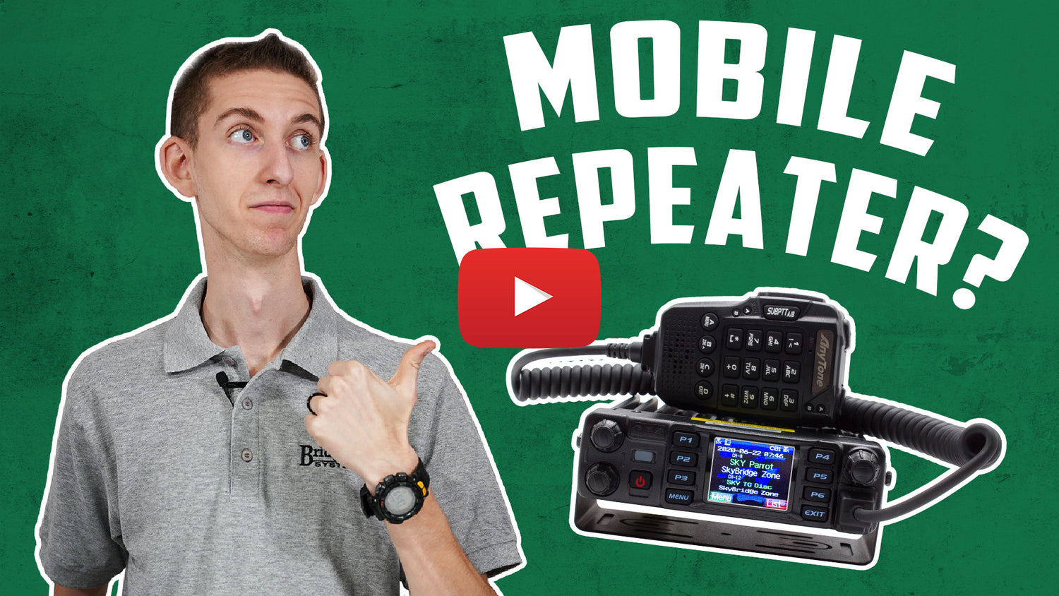 Turn Your Mobile Radio Into a Repeater with this Quick Tutorial! – BridgeCom Systems