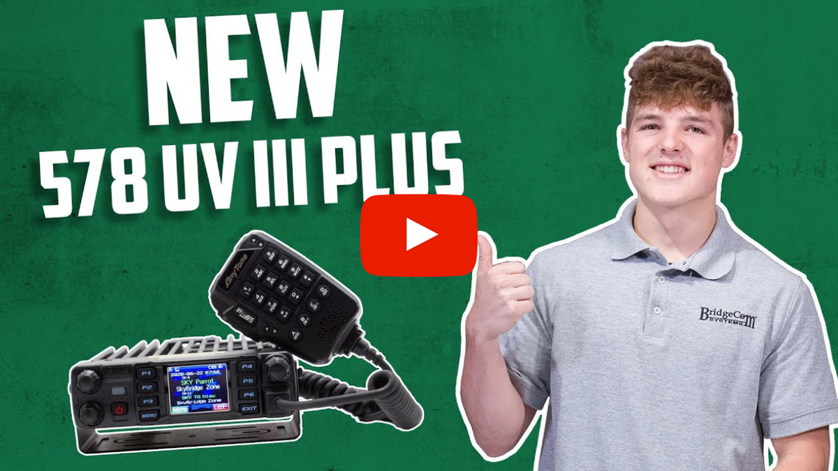 Introducing the AnyTone 578UVIII PLUS Mobile Radio! — BridgeCom Systems