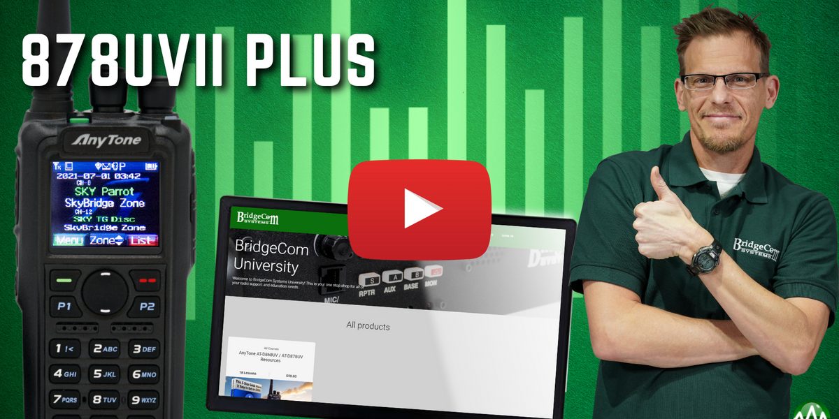 NEW AnyTone 878UVII Plus Ad — BridgeCom Systems