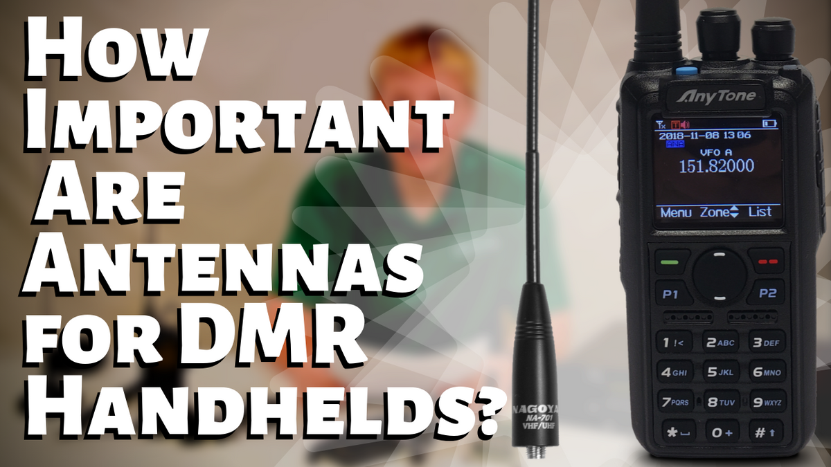Are Antennas Important for DMR Handhelds? — BridgeCom Systems