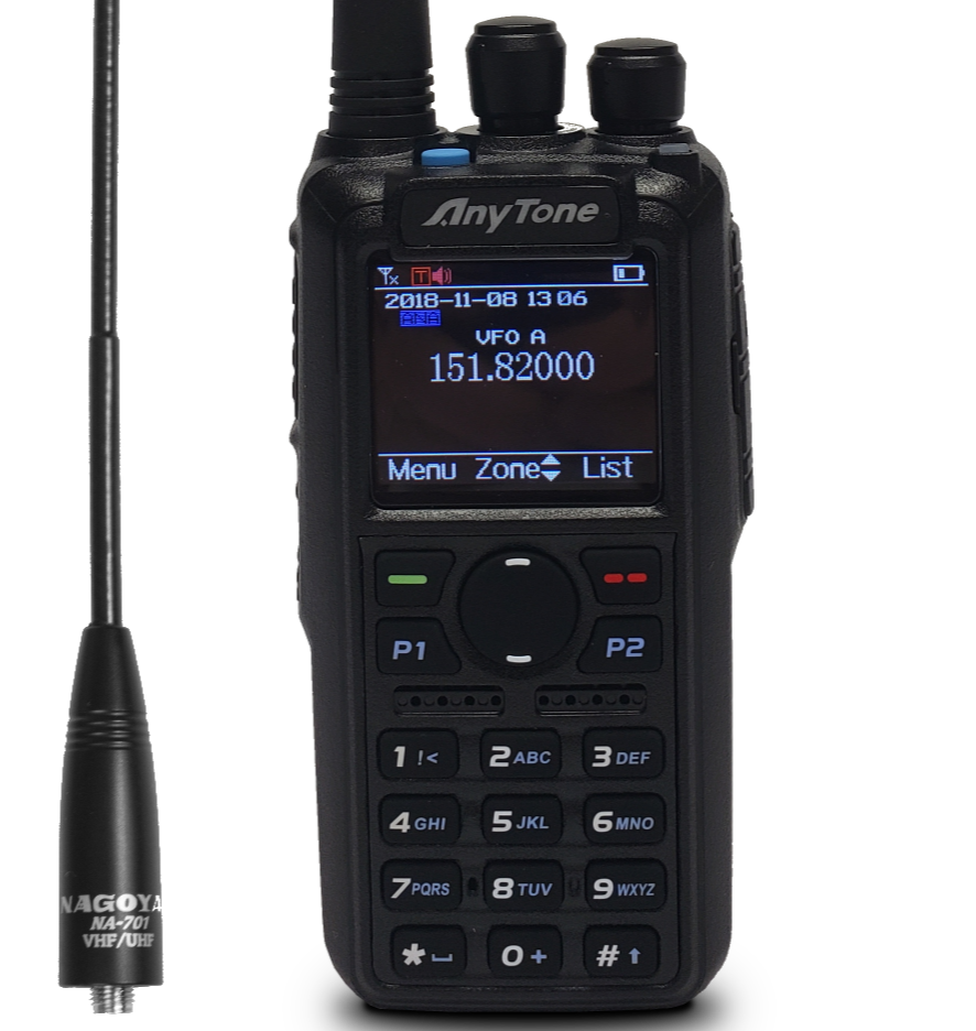 Great dual band DMR and analog portable, supported and works very well — BridgeCom Systems