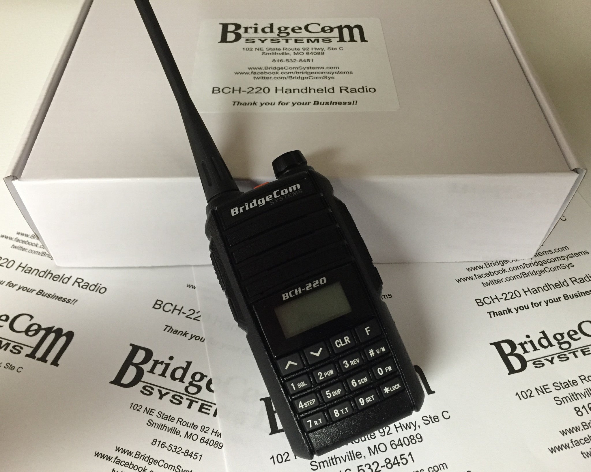 Unboxing the BCH-220 by Ham Radio 2.0 – BridgeCom Systems
