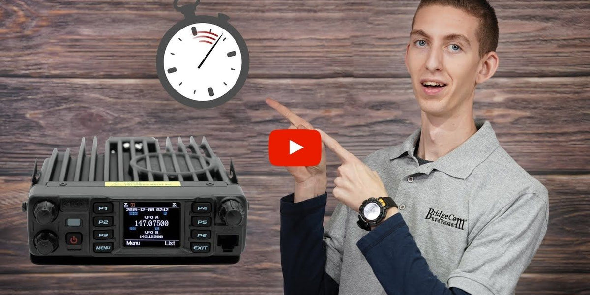 Make DMR QSO on AnyTone 578 Mobile Without Programming: Guide — BridgeCom Systems