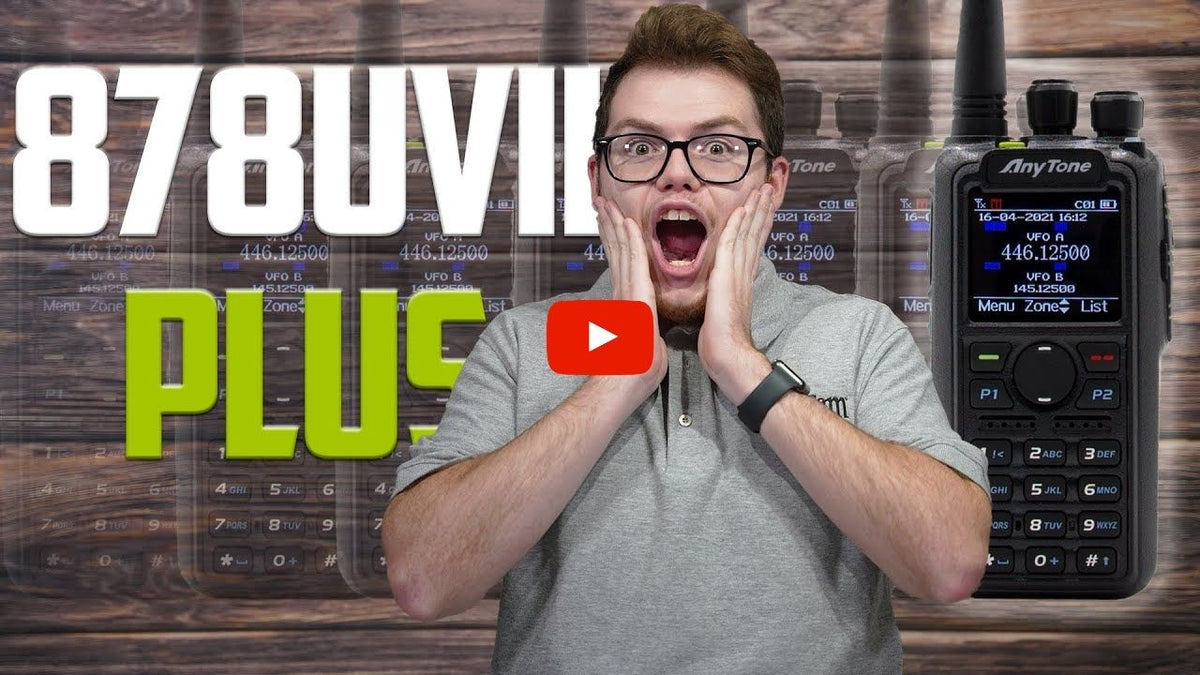 Introducing the AnyTone 878UVII Plus: All New Look and Features — BridgeCom Systems