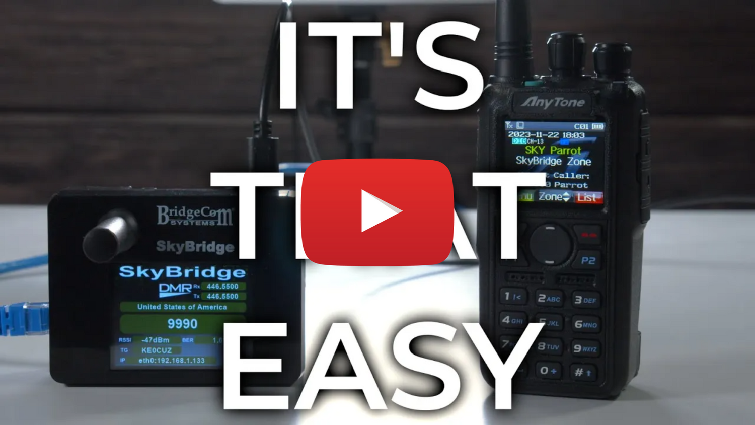 It's That Easy — Getting on Digital Radio has Never Been Easier with B – BridgeCom Systems