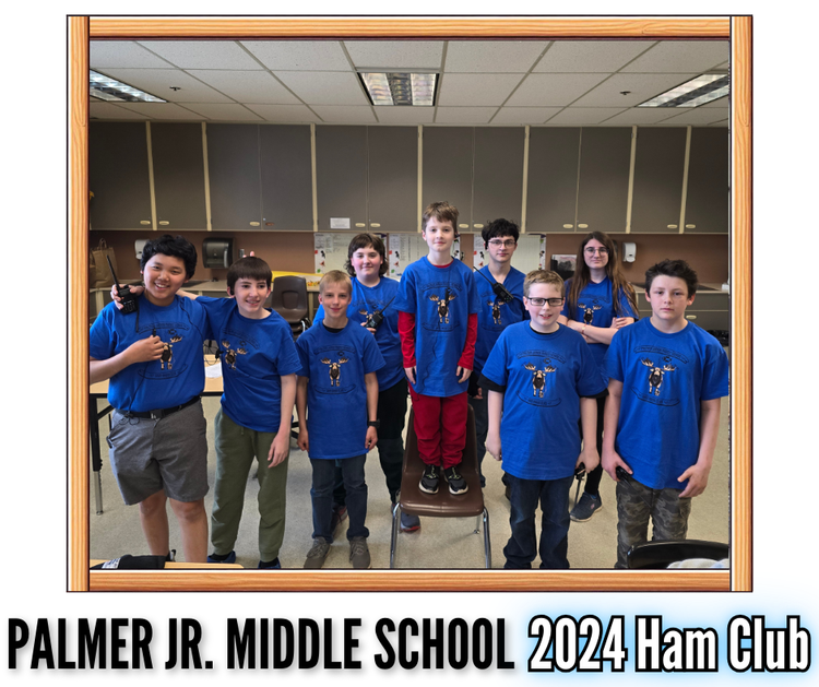 The Future of Ham Radio! Palmer Junior Middle School's Ham Club ...
