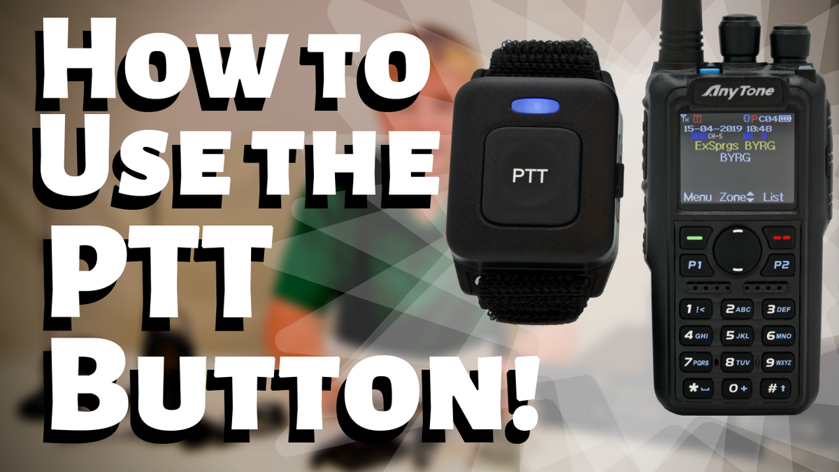 How to Use the PTT Button on an AnyTone AT-D878UV PLUS! — BridgeCom Systems
