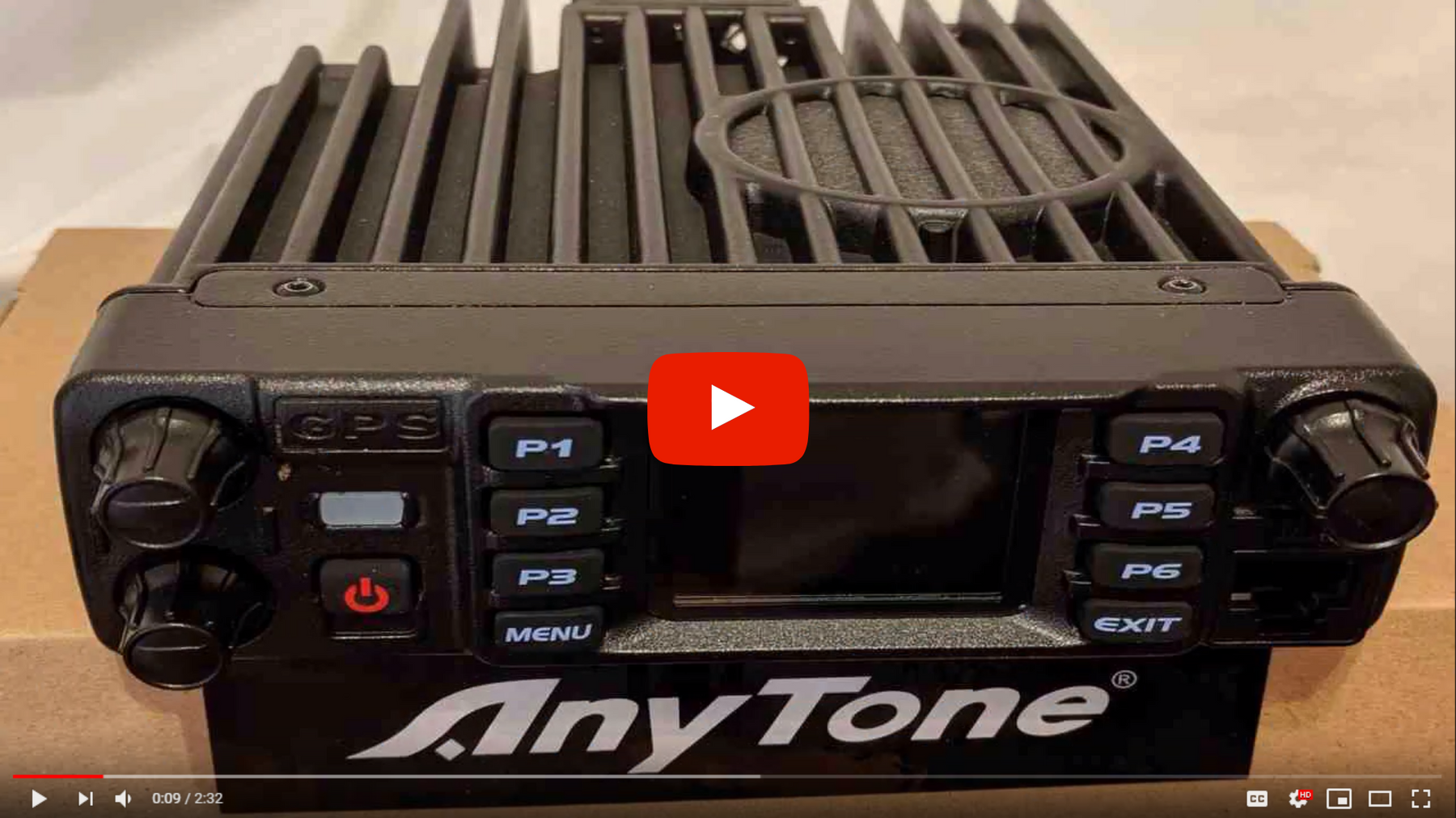 First Look at the AnyTone 578 Mobile — BridgeCom Systems