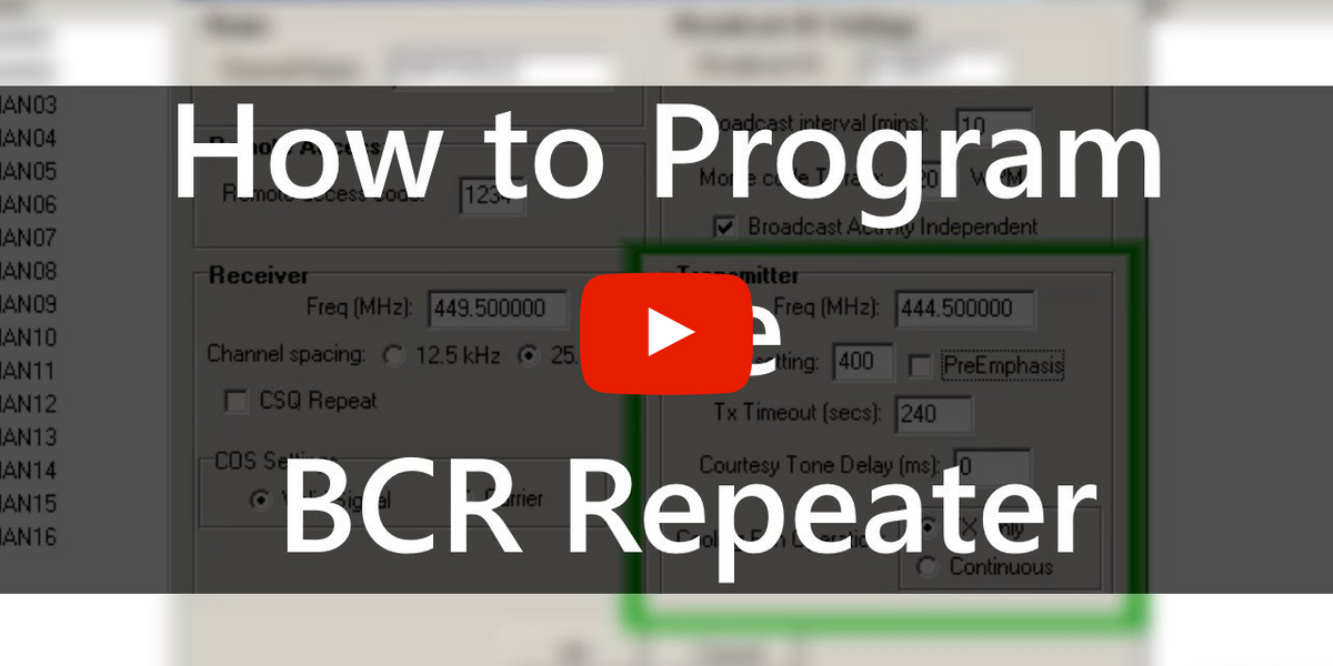 Your Guide to Repeater Programming — BridgeCom Systems