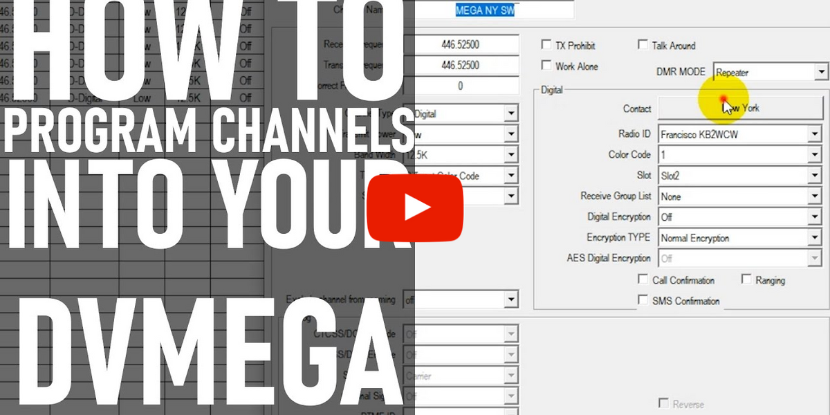 How to Program Talk Groups Into Your DVMEGA for Your Plug n Play Bundl — BridgeCom Systems