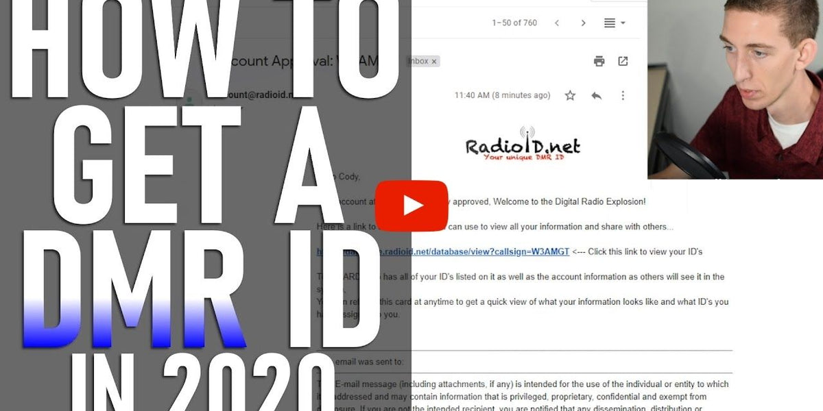 How to get a DMR ID — BridgeCom Systems