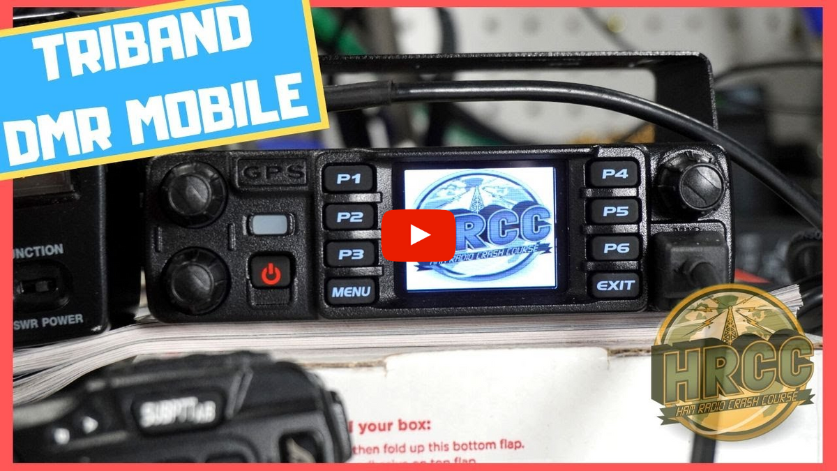 Ham Radio Crash Course reviews the AnyTone 578 Mobile — BridgeCom Systems