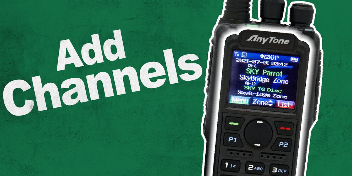 Add a Channel to AnyTone 878UVII Plus: Quick and Easy Guide — BridgeCom Systems
