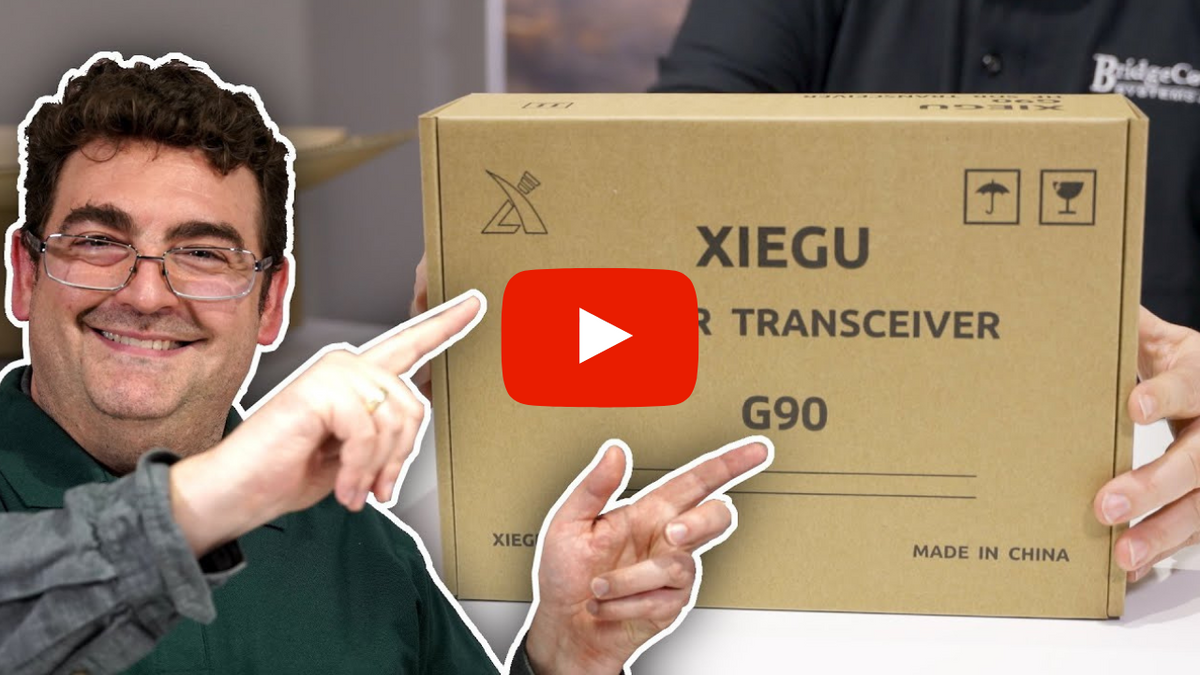 Xiegu G90: HF Radio Unboxing — BridgeCom Systems