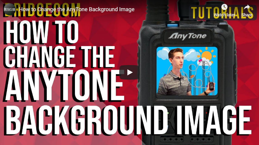 How to Change the AnyTone Background Image — BridgeCom Systems