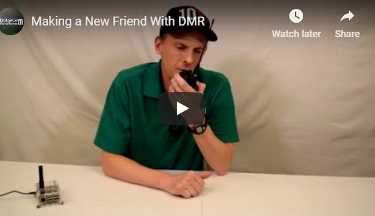 How to Make a New Friends With DMR(DMR Plug and play package live demo — BridgeCom Systems
