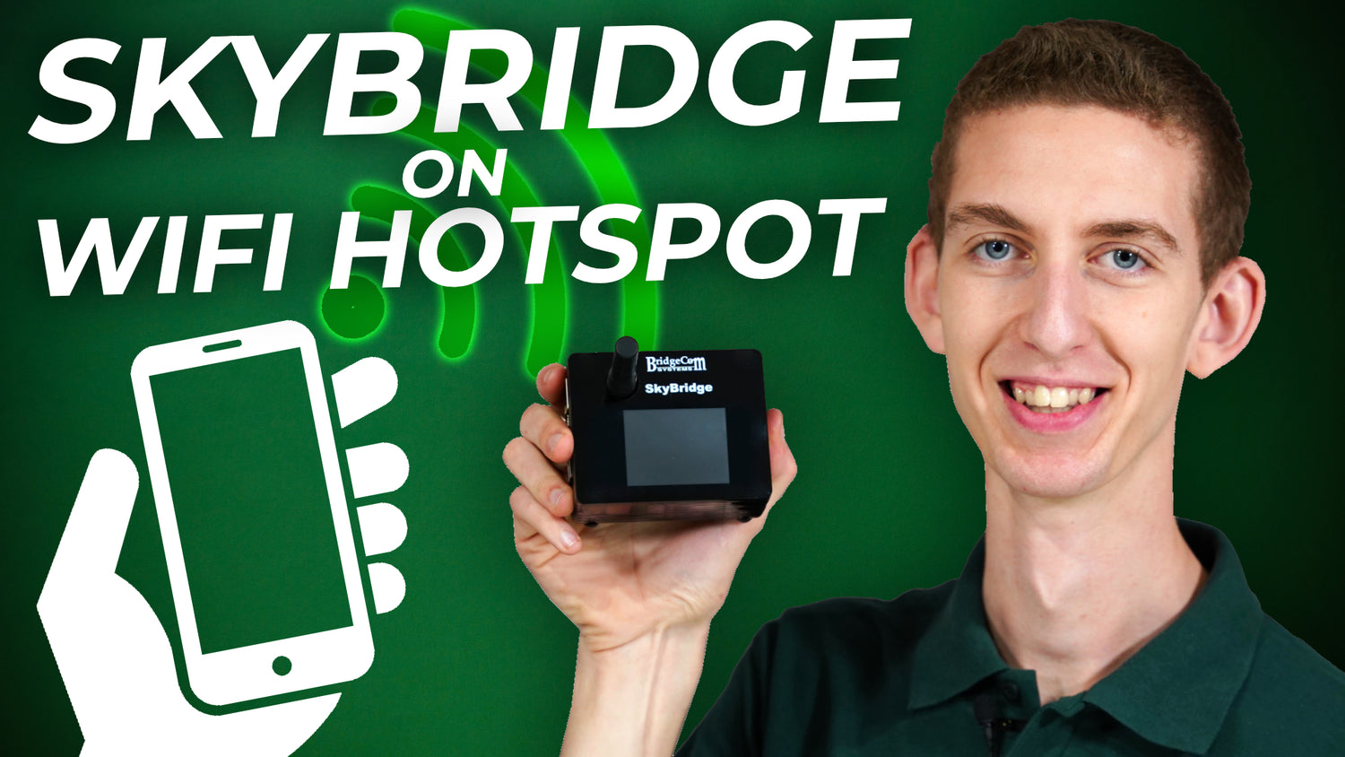 How to set up Wi-Fi on Your SkyBridge Hotspot Using Your Smartphone Wi – BridgeCom Systems
