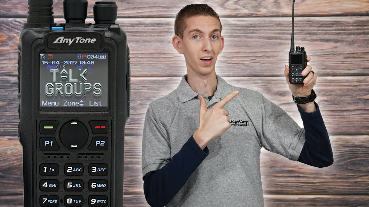 How to Program BrandMeister Talkgroups Into Your DMR Radio — BridgeCom Systems
