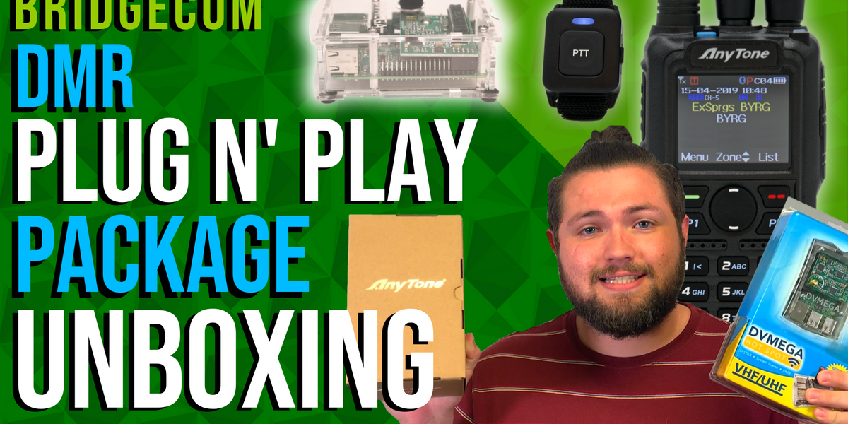 DMR Plug N’ Play Package Unboxing — BridgeCom Systems