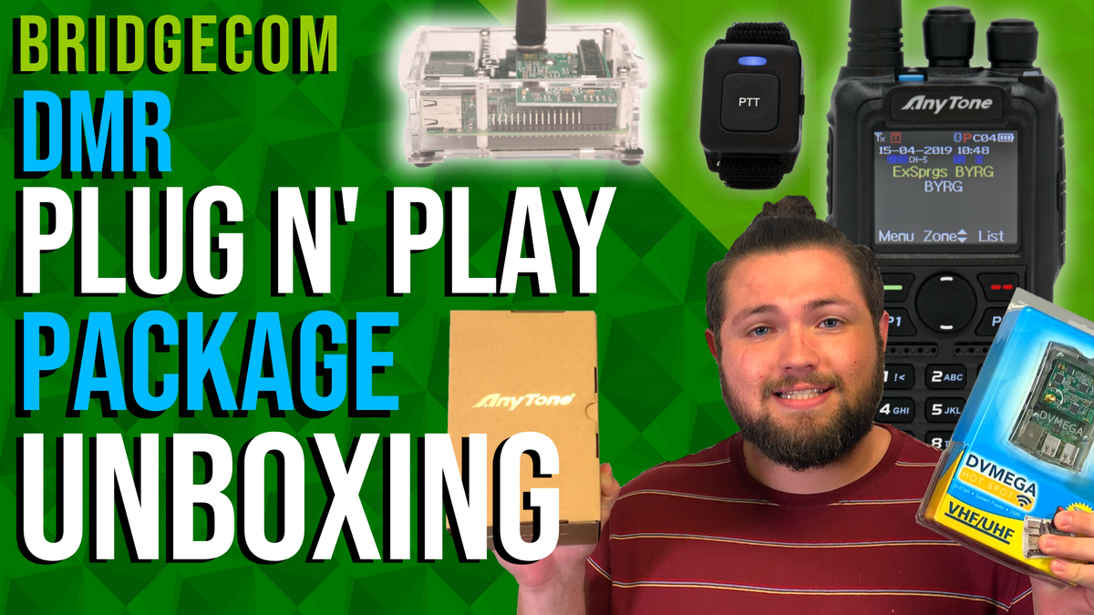 DMR Plug N’ Play Package Unboxing — BridgeCom Systems