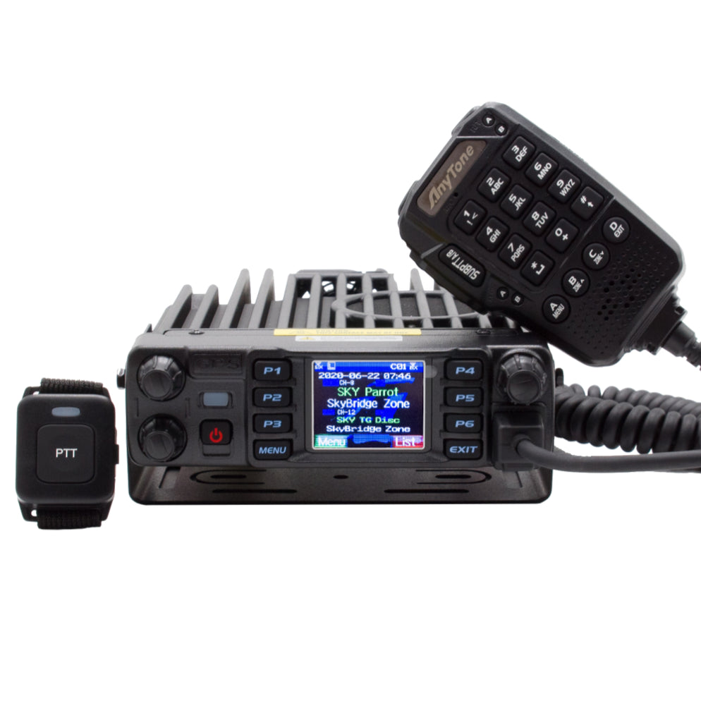 AnyTone AT-D578UVIIIPLUS Tri-Band DMR Mobile Radio | Free $97 Training ...
