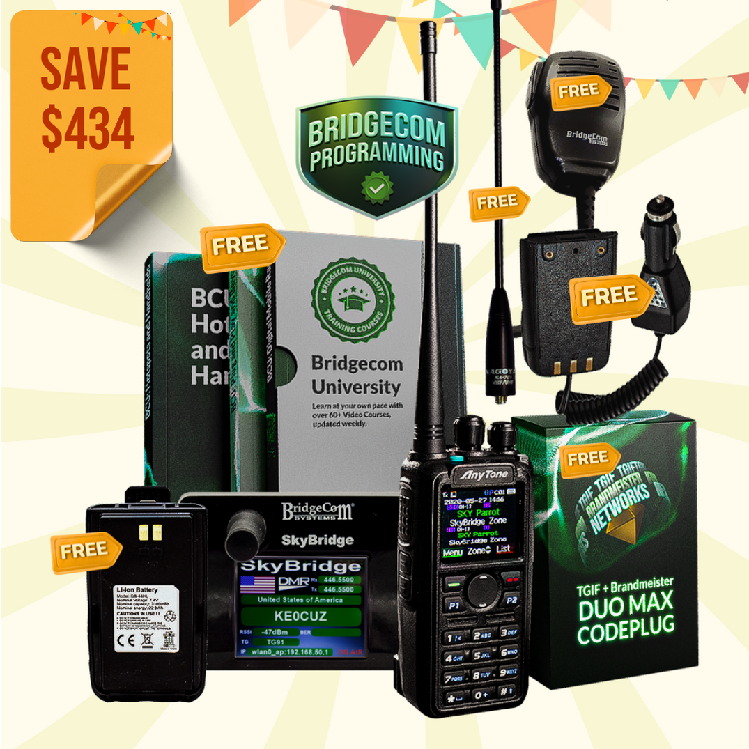 SkyBridge MAX Dual Band Digital Hotspot | BridgeCom Systems