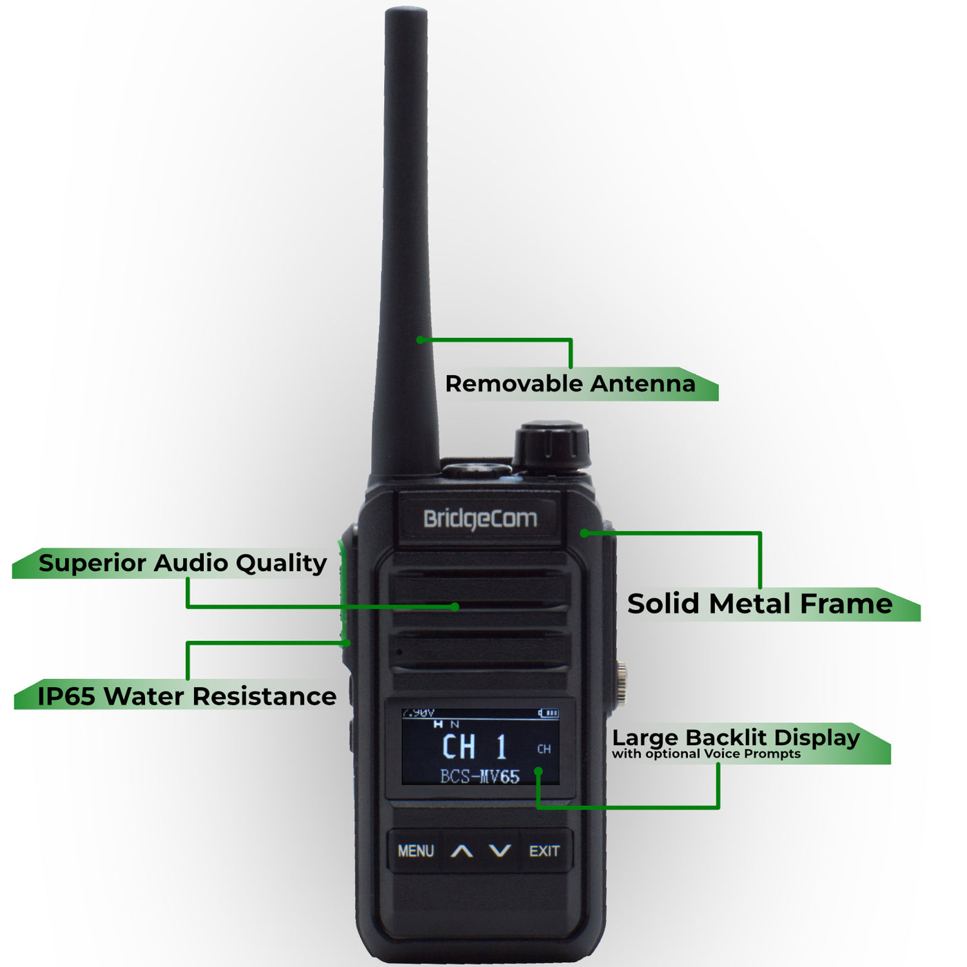 BridgeCom BCS-MV65 MURS Radio — BridgeCom Systems