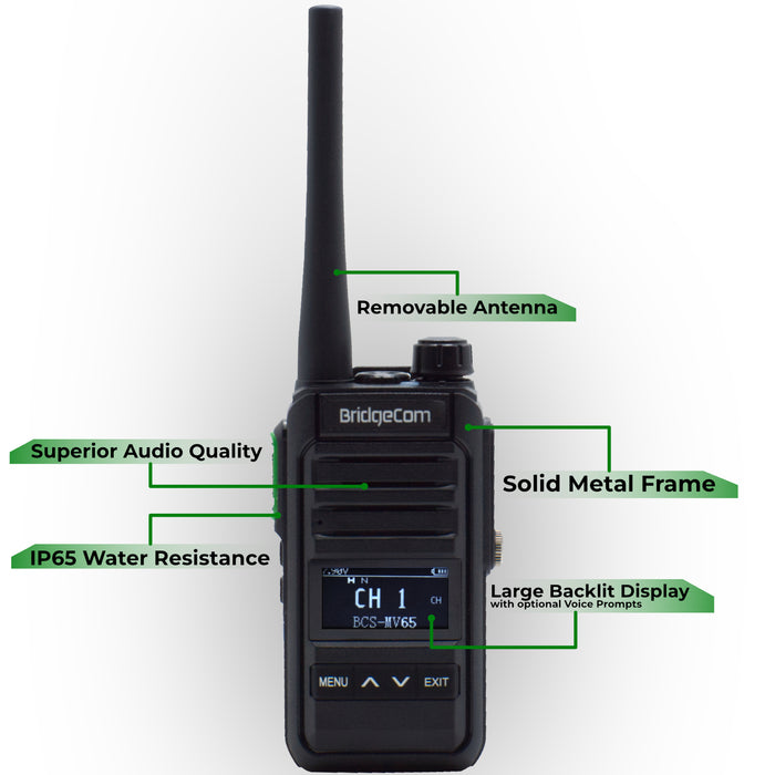 BridgeCom BCS-MV65 MURS Radio — BridgeCom Systems