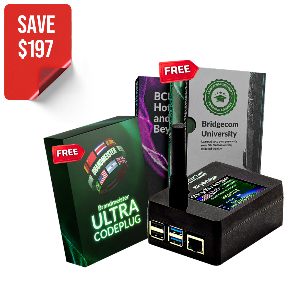 SkyBridge MAX Dual Band Digital Hotspot | BridgeCom Systems