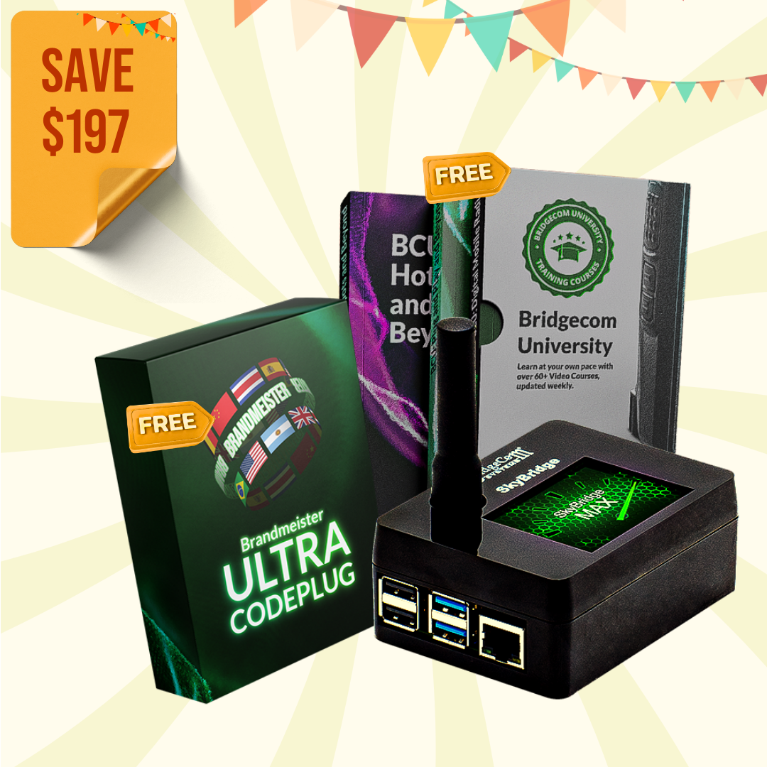 SkyBridge MAX Dual Band Digital Hotspot | BridgeCom Systems