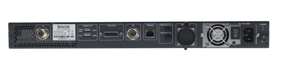 BDR-4500 UHF Analog/DMR Repeater — BridgeCom Systems