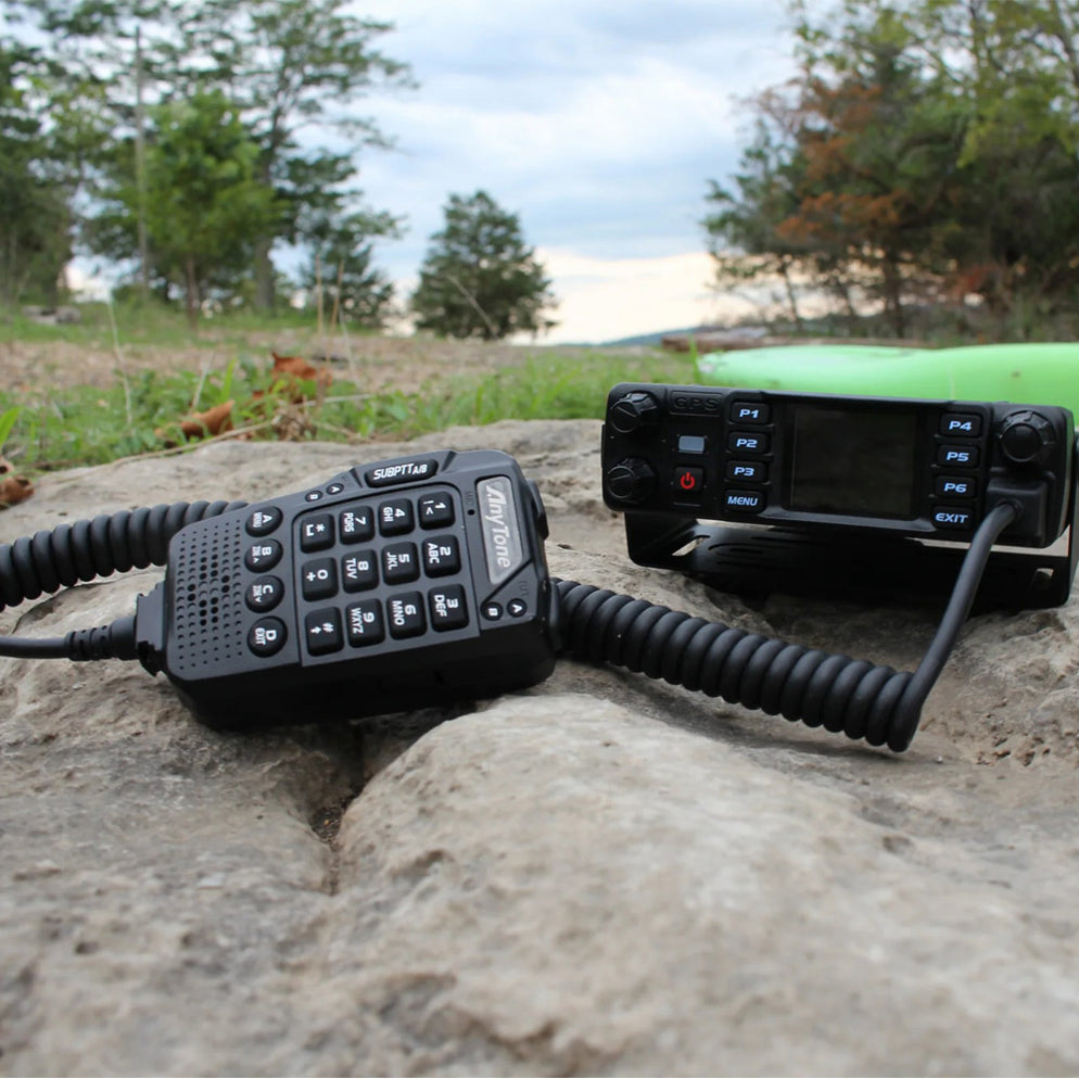 AnyTone AT-D578UVIIIPLUS Tri-Band DMR Mobile Radio | BridgeCom Systems