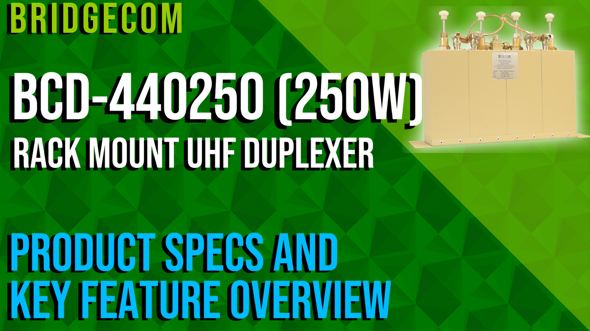 BridgeCom Systems BCD-440250 Duplexer