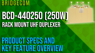 BridgeCom Systems BCD-440250 Duplexer