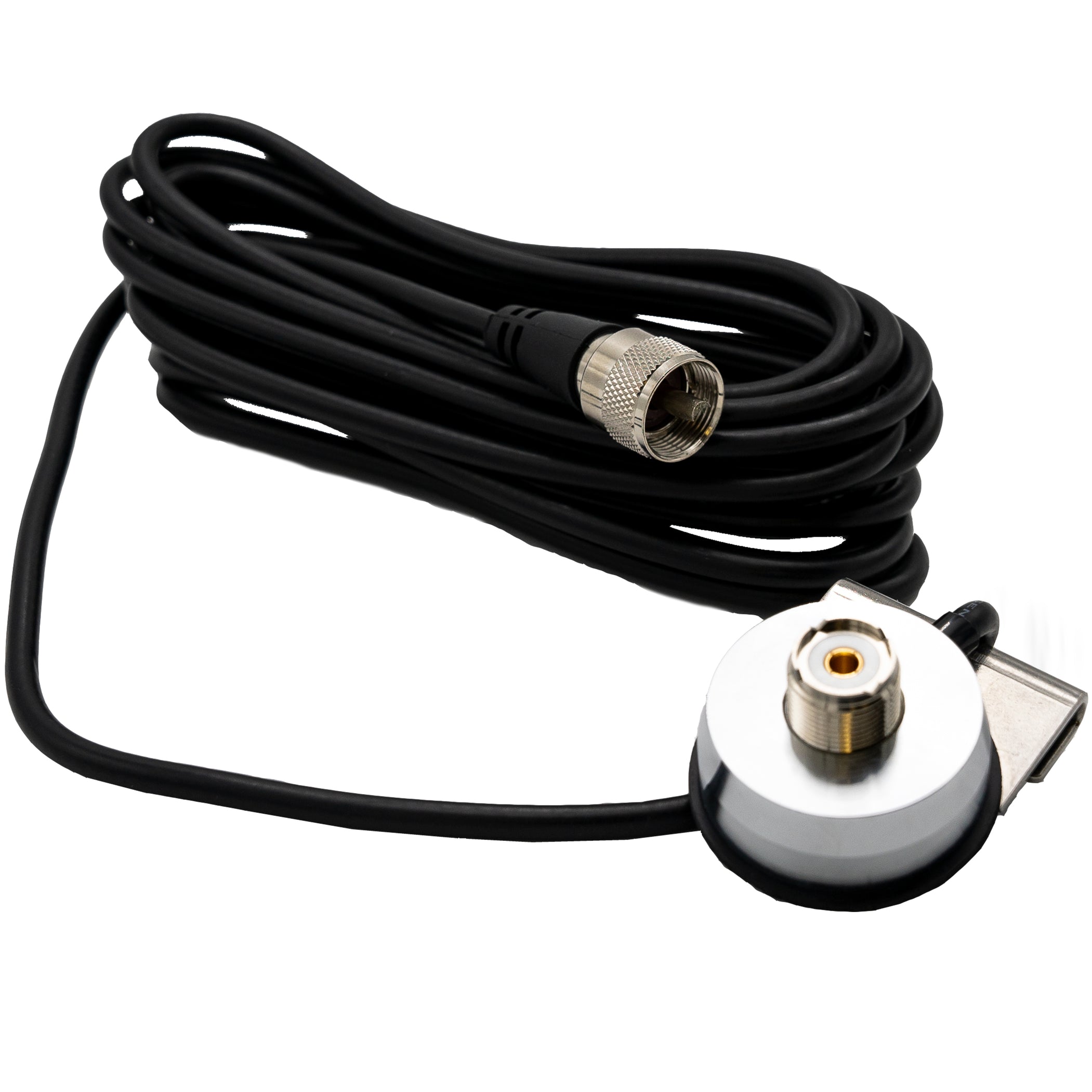 SO-239 Trunk Lip Antenna Mount (Stainless Steel) — BridgeCom Systems