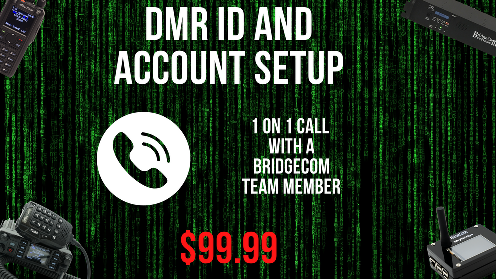 DMR ID and Account Setup – BridgeCom Systems