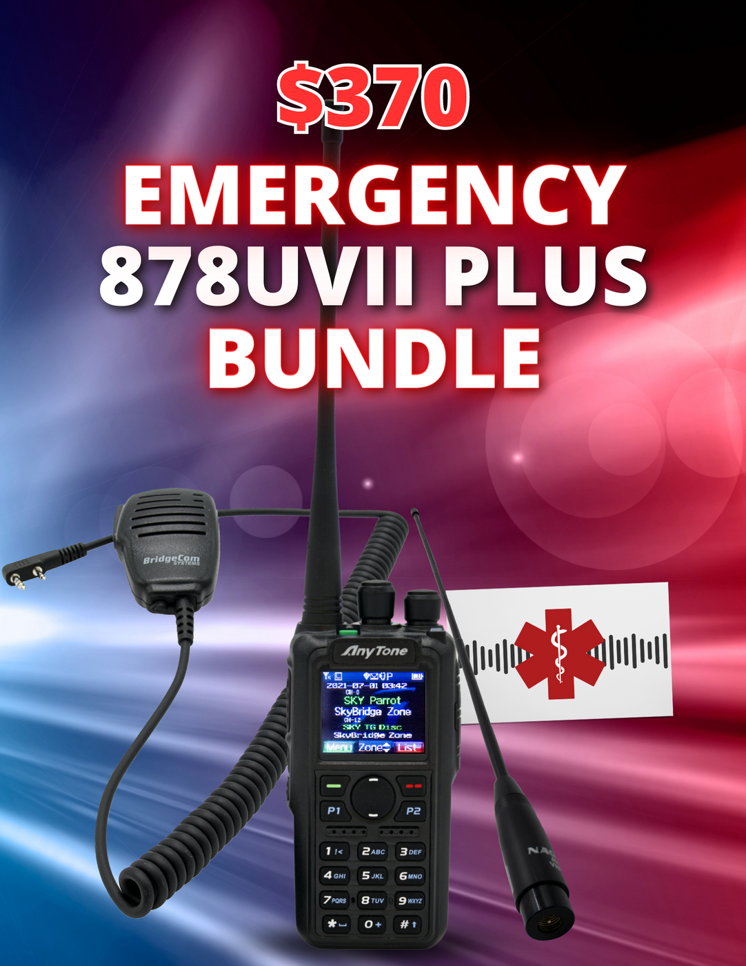 Handheld Emergency Prep Bundle | BridgeCom Systems