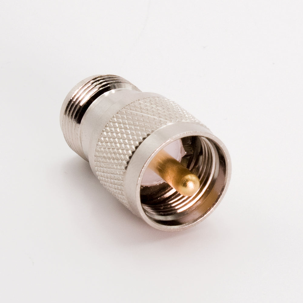 N Female to PL-259 Male Adapter — BridgeCom Systems